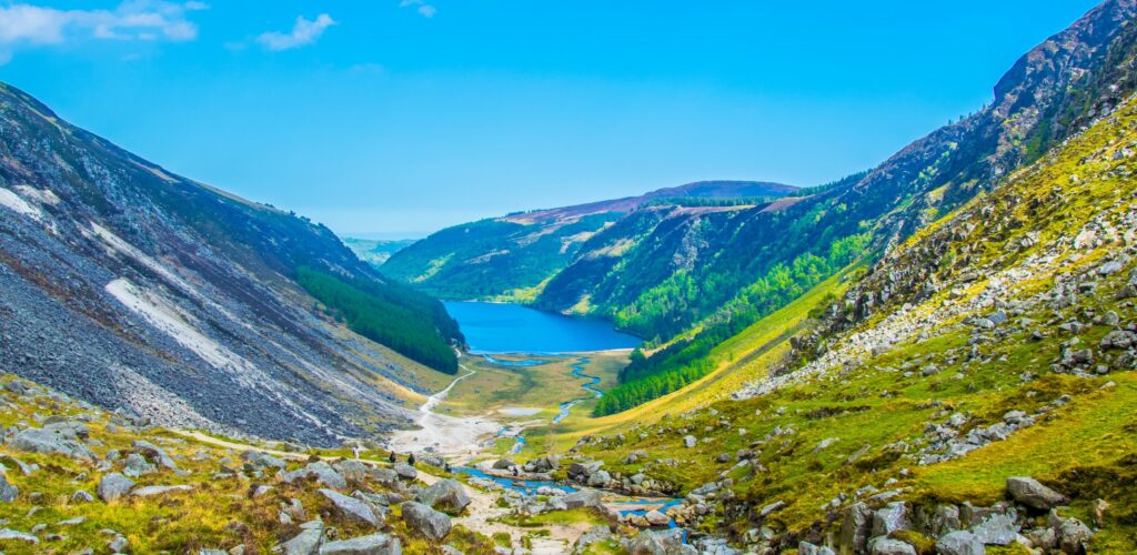 Upper Lake - Wicklow National Park lake • Go-to-Ireland.com