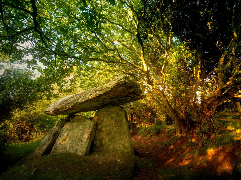 Gaulstown Dolmen - Irish Dolmen • Go-to-Ireland.com
