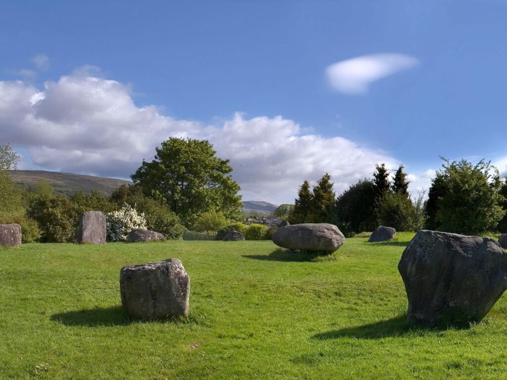 The Kenmare stone circle in Ireland • Go-to-Ireland.com