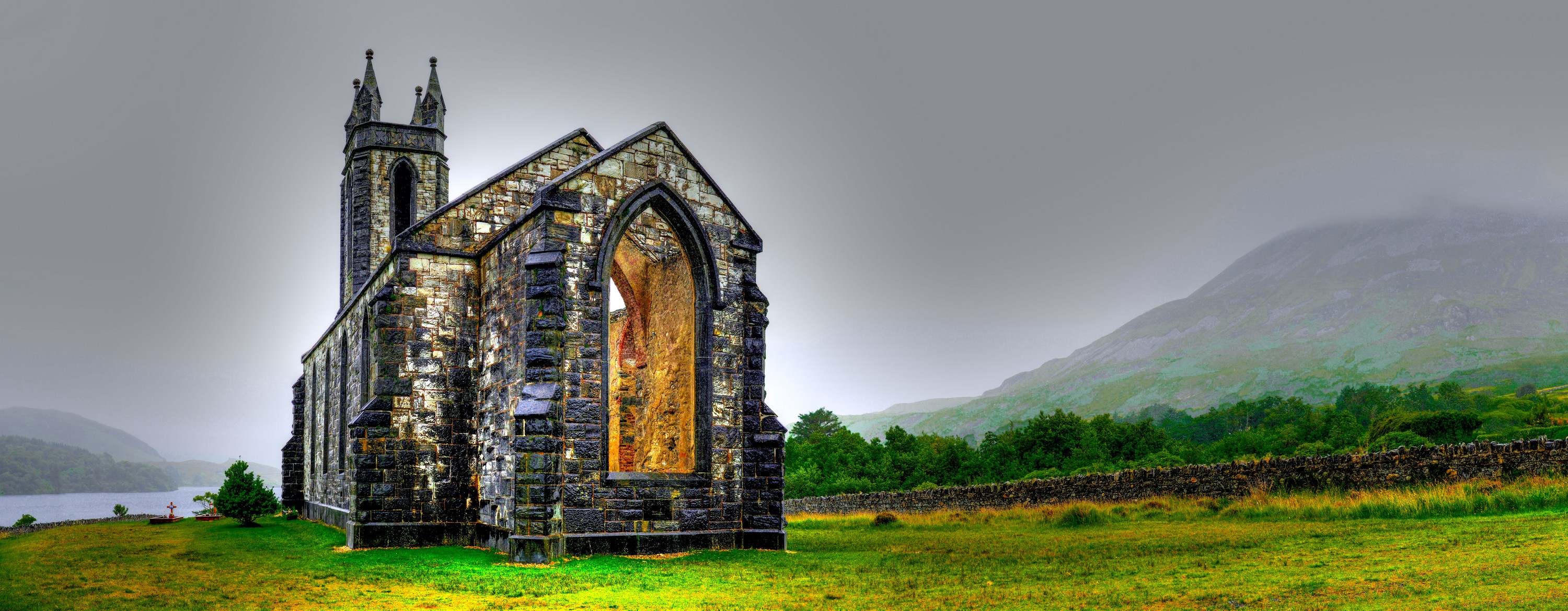 La Dunlewey Church - Eglise de Donegal • Go-to-Ireland.com