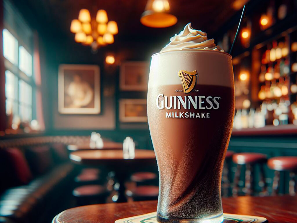Guinness Milkshake: • Go-to-Ireland.com recipe