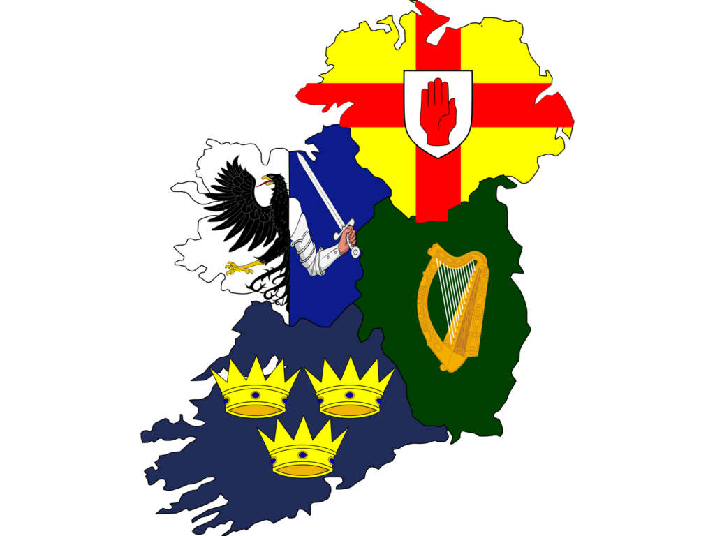 The Irish provinces • Go-to-Ireland.com