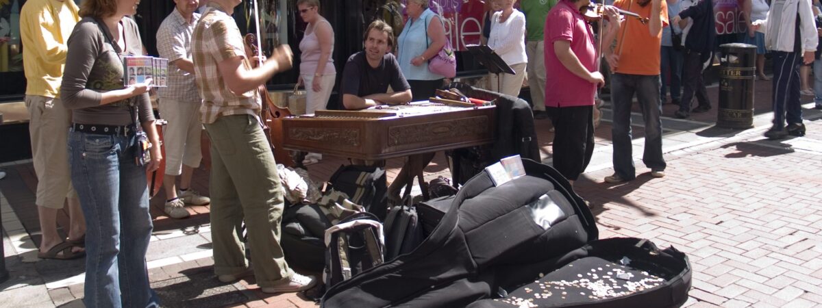Busking - Street performances in Ireland • Guide-Irlande.com
