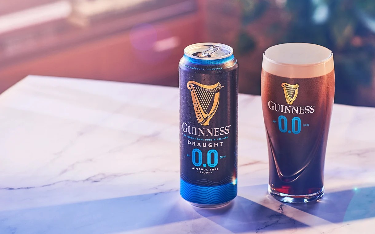 Guinness creates a buzz and launches Guinness 0.0, an alcohol-free beer ...
