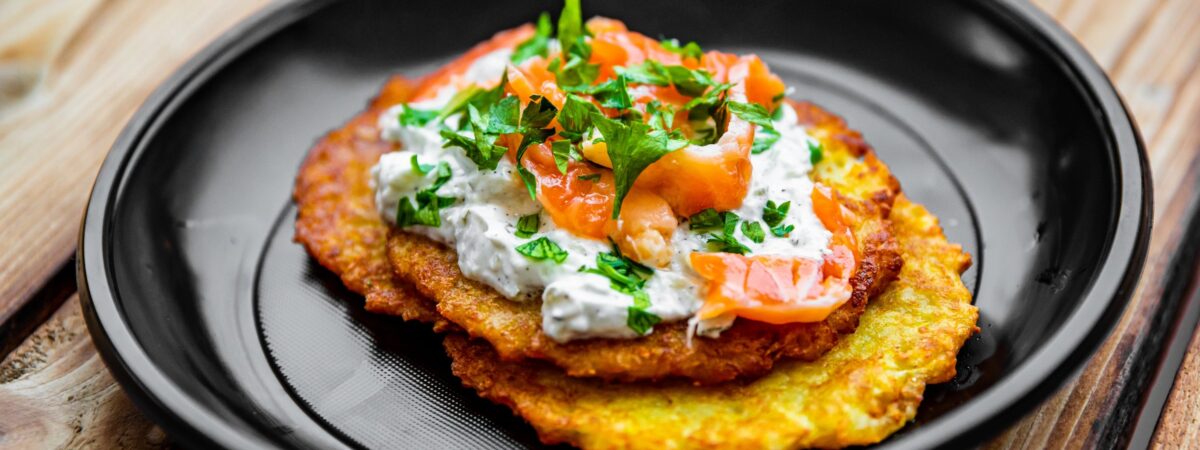 Irish recipe: Boxty with smoked salmon • Go-to-Ireland.com