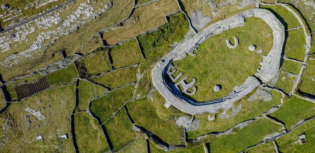 Dún Conor (or Dún Conchuir) at Inishmaan • Go to Ireland.com