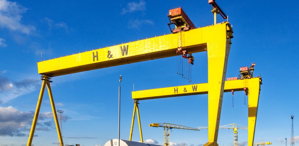 Samson & Goliath Cranes - Belfast cranes • Go-to-Ireland.com