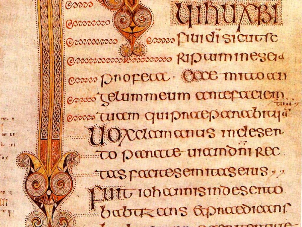 The Durrow Book - Irish medieval manuscript • Go to Ireland.com