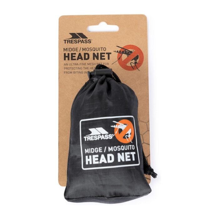 Trespass - Filet pour tête anti-midge noir • Go-to-Ireland.com