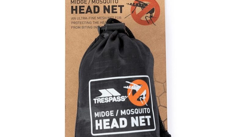 Trespass - Filet pour tête anti-midge noir • Go-to-Ireland.com