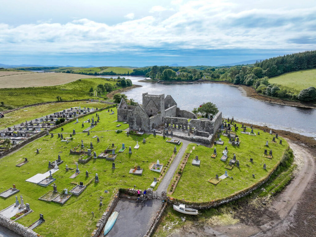 Burrishoole abbey in Ireland • Go-to-Ireland.com